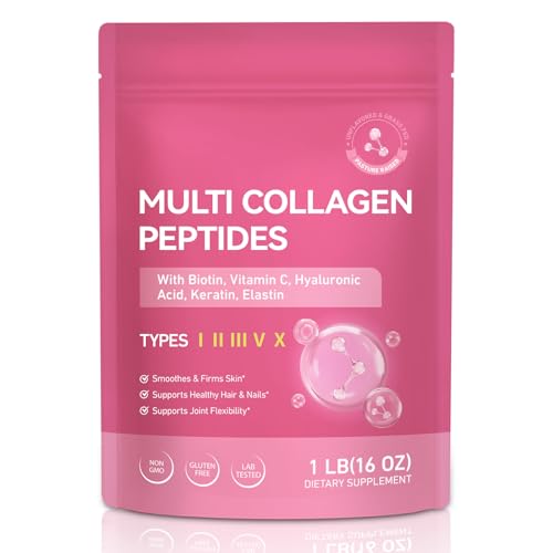 multi collagen peptides powder for beauty