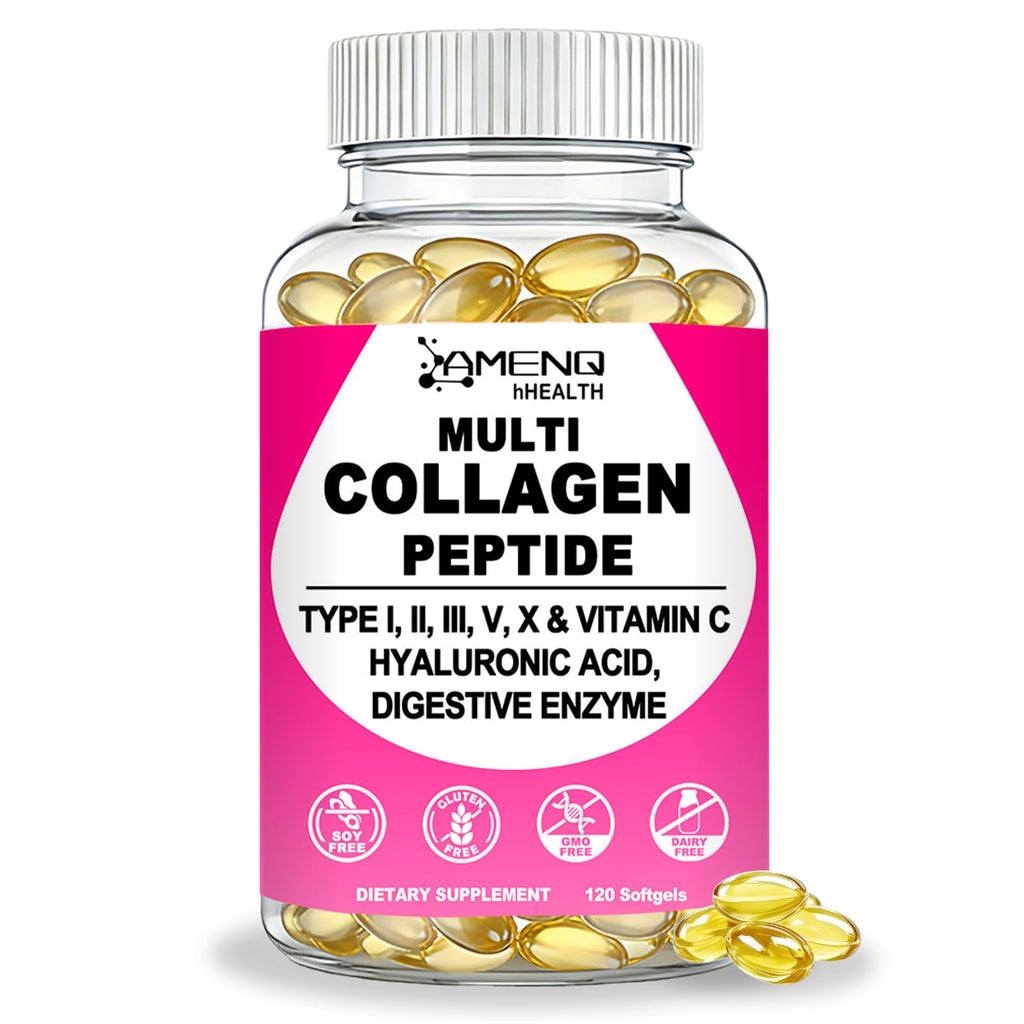 Multi collagen peptides softgels benefits
