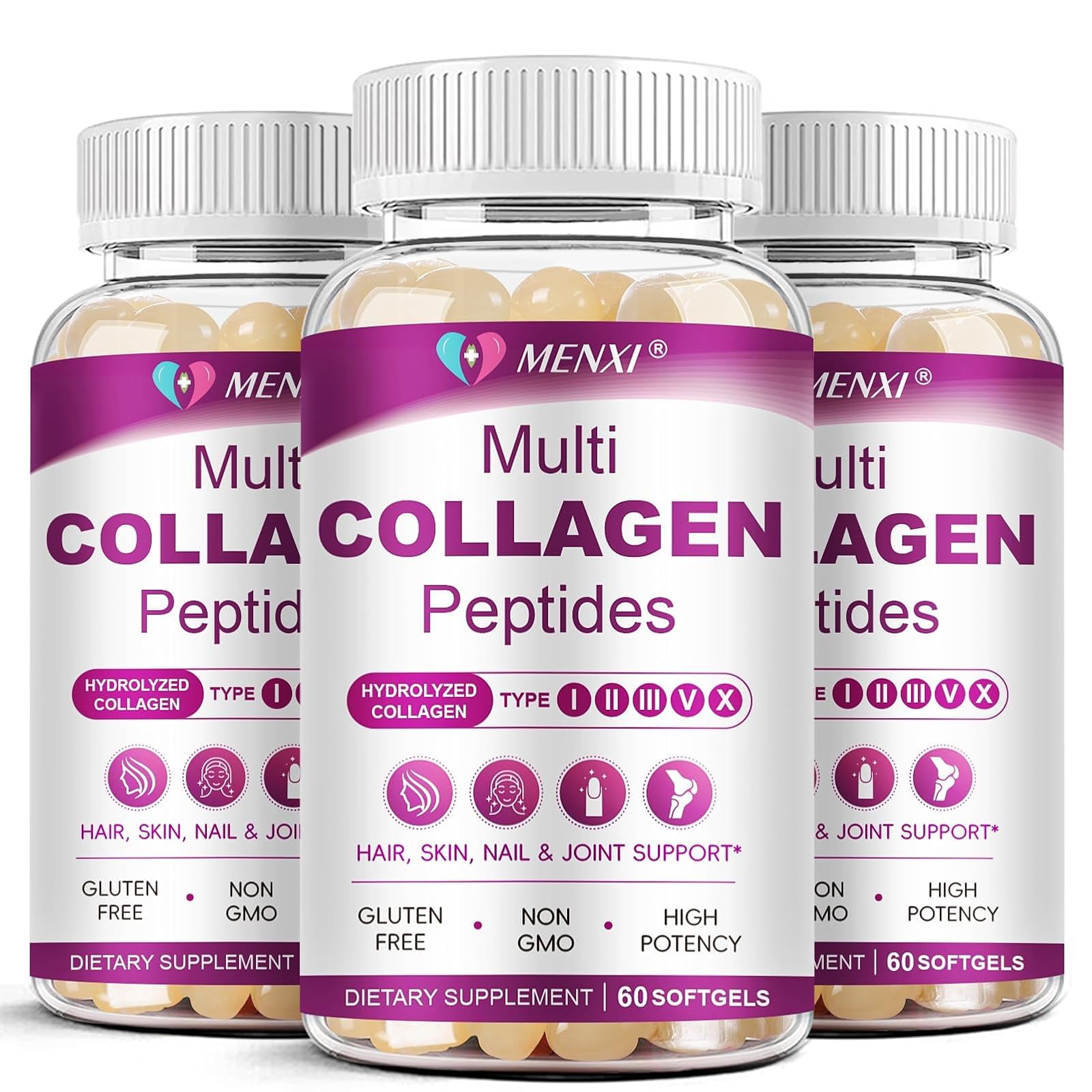 multi collagen peptides softgels