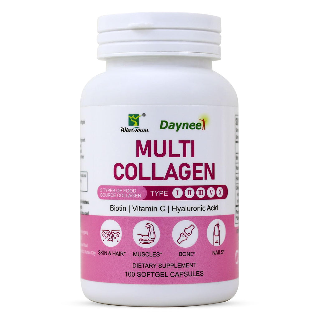 Multi collagen peptides softgels