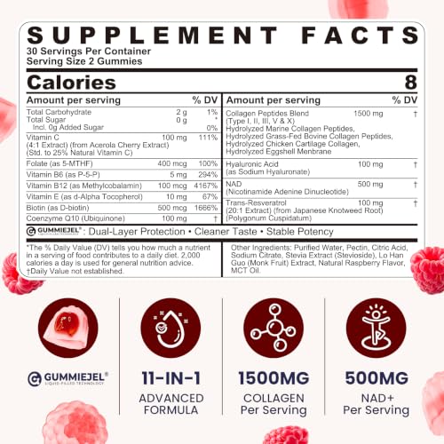 multi collagen peptides with NAD+
