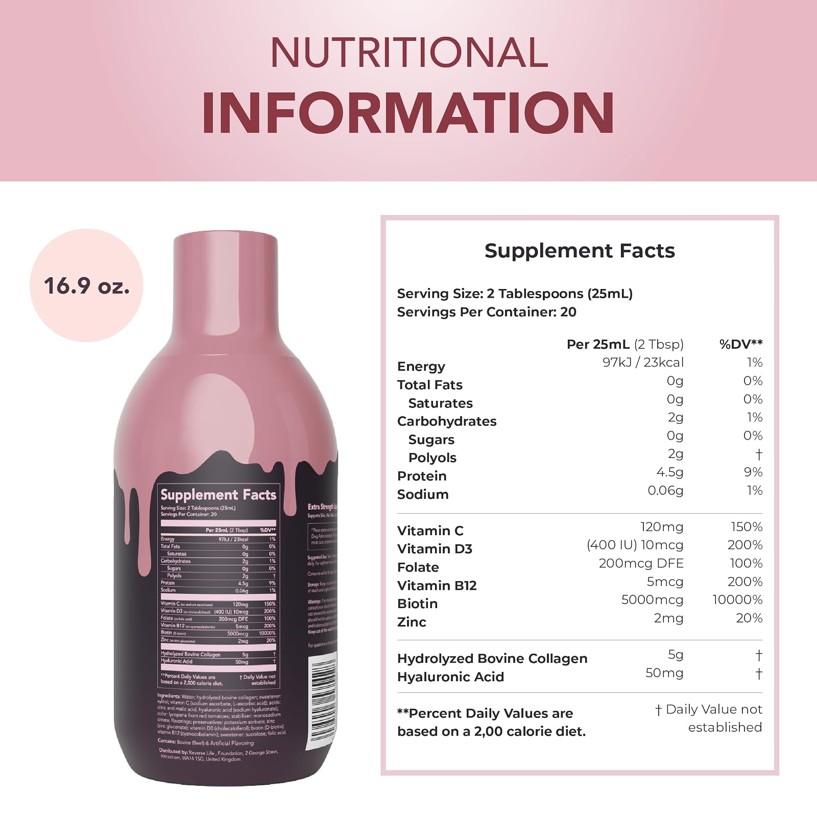 Multi collagen powder for beauty benefits