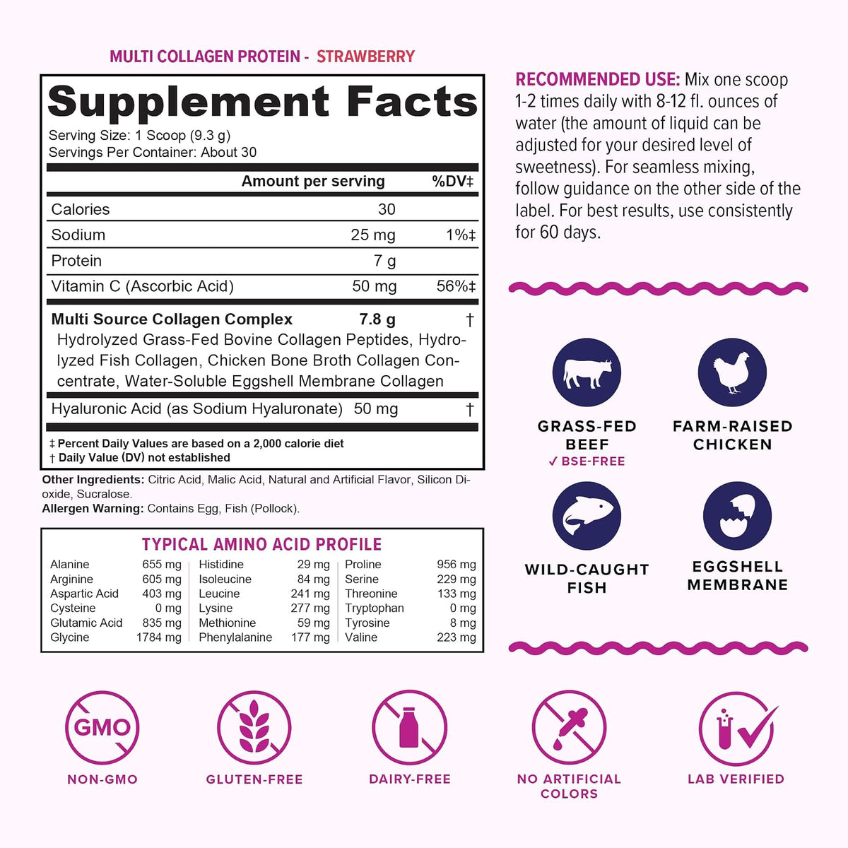 multi collagen powder for beauty