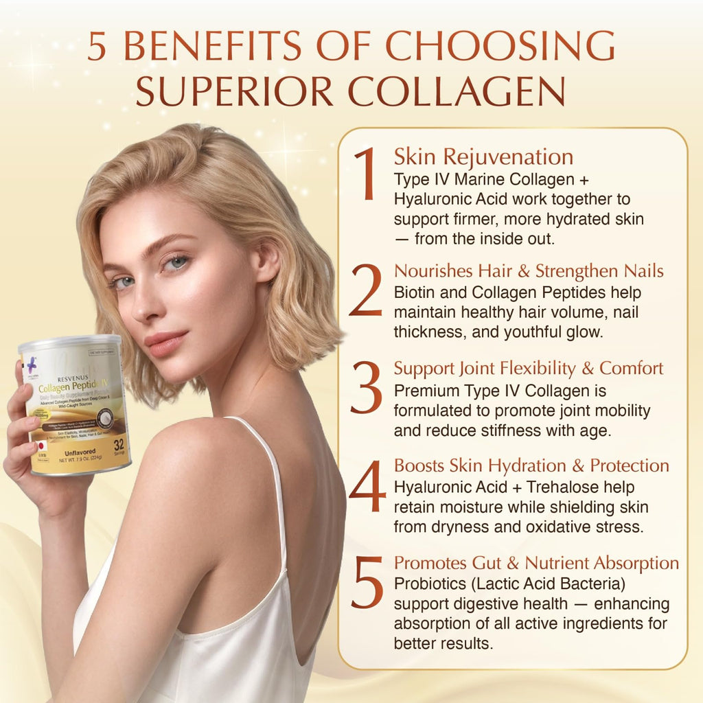 Multi collagen powder for joint support