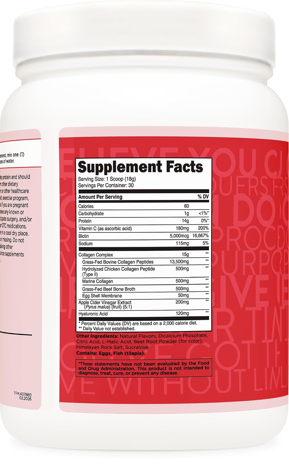 multi collagen powder for joint support
