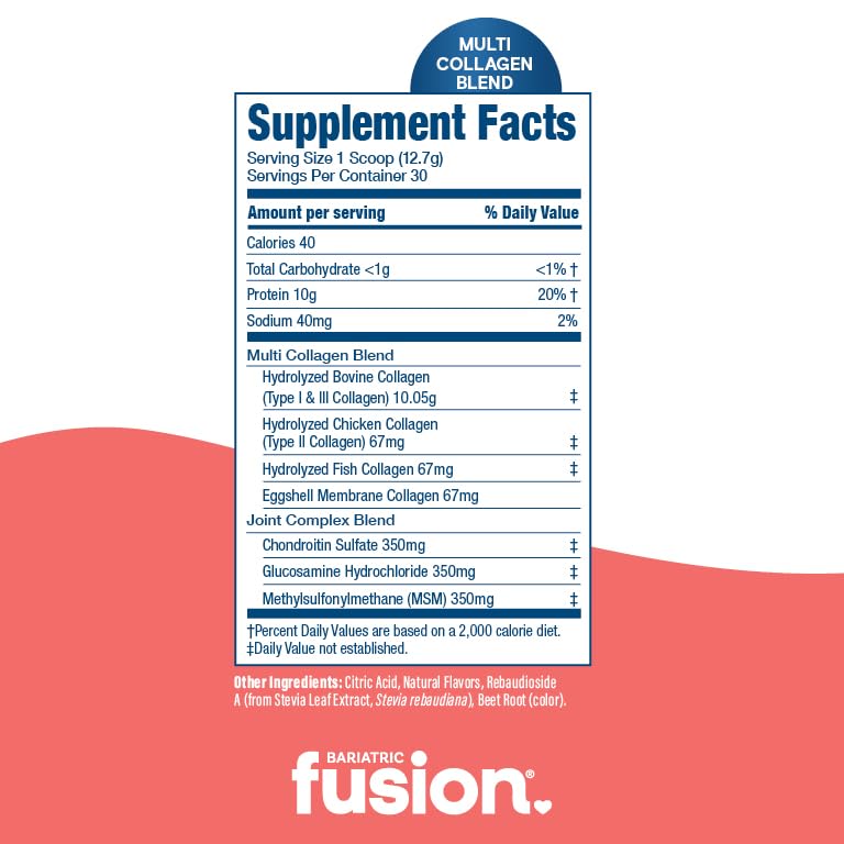 multi collagen powder for joint support