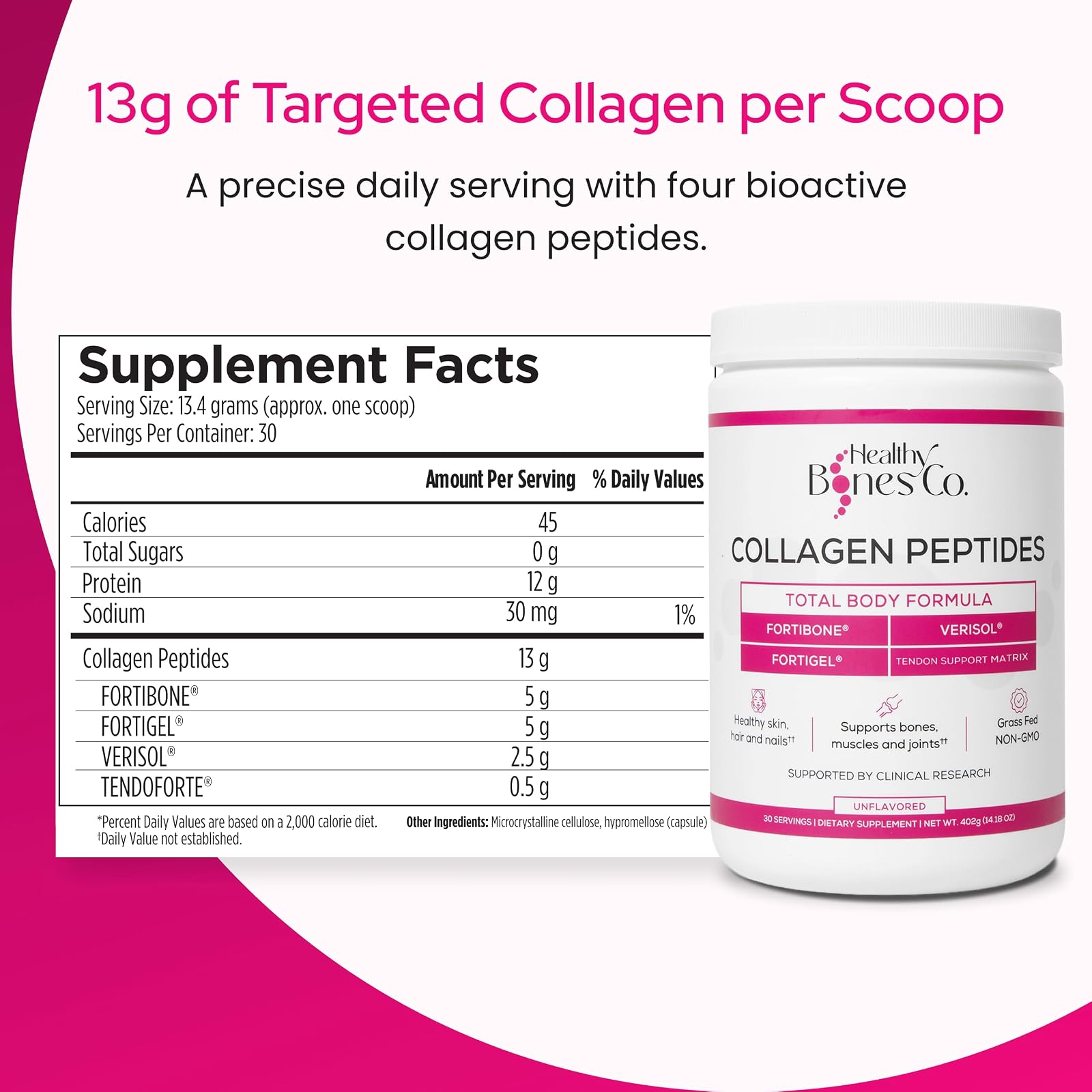 multi collagen powder for joint support