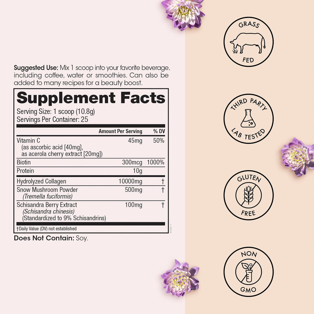 Multi collagen powder for overall wellness