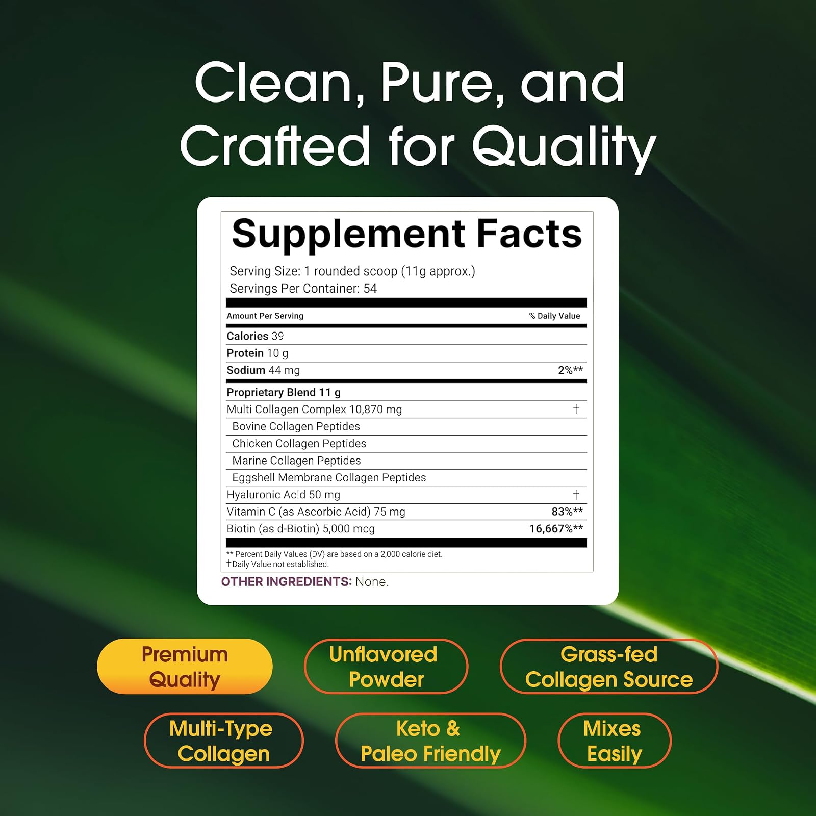 multi collagen powder for skin health