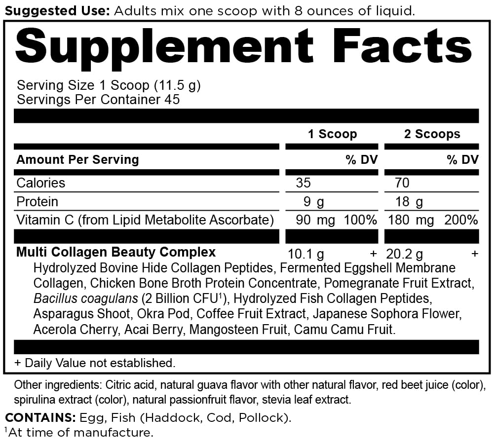 multi collagen powder for skin health