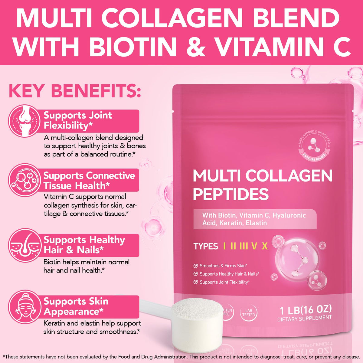 multi collagen powder for skin health