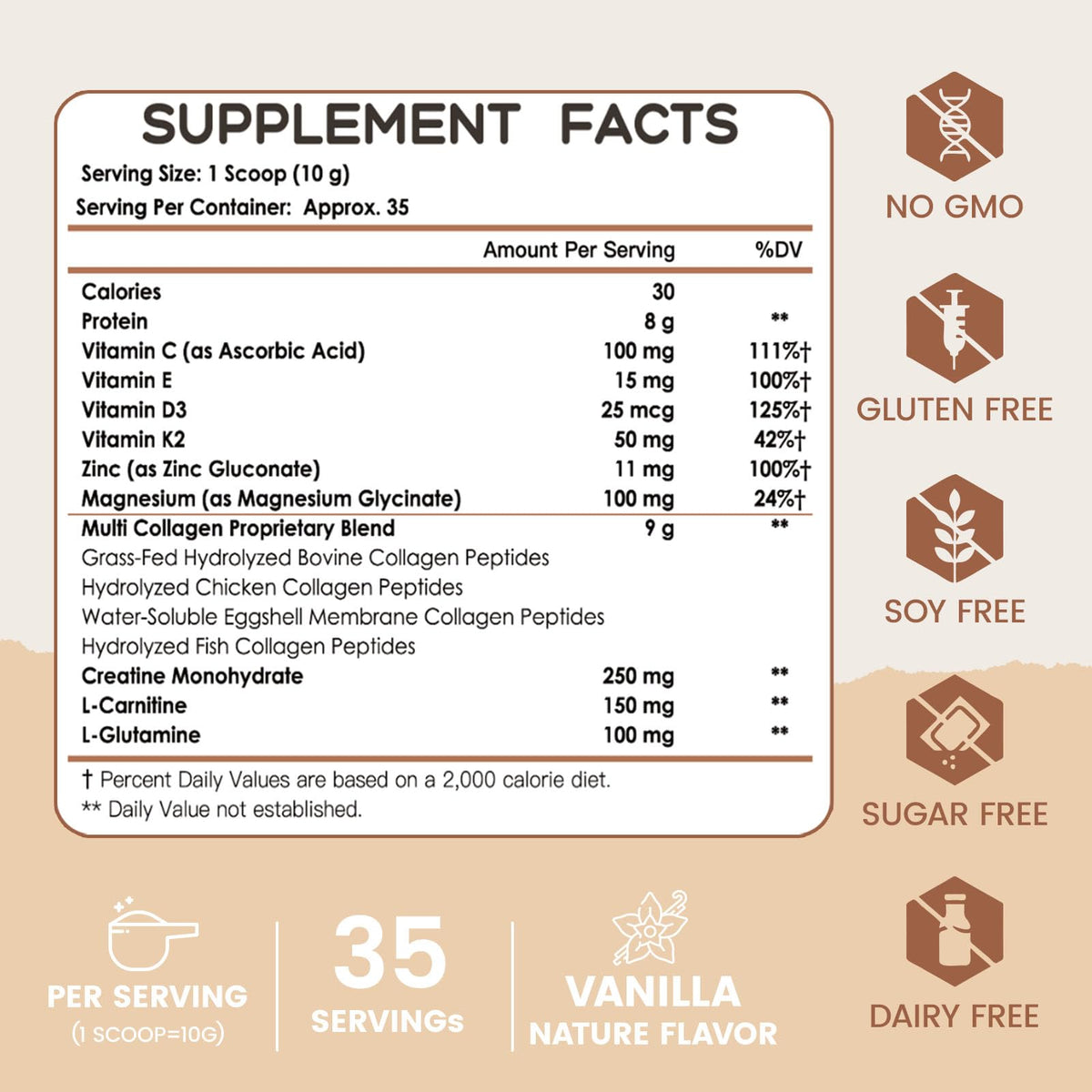 multi collagen powder for skin health