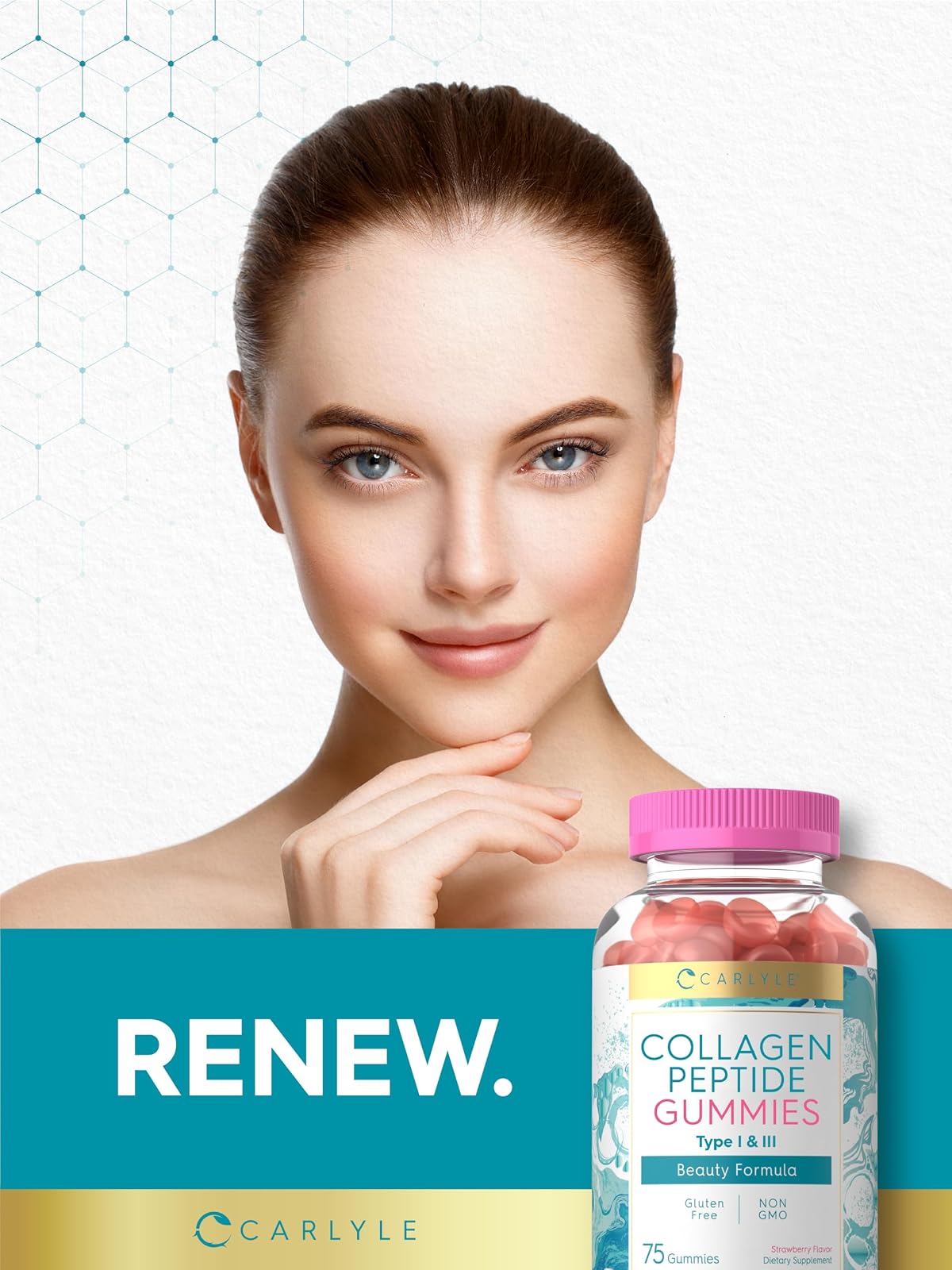 Multi collagen powder in gummies