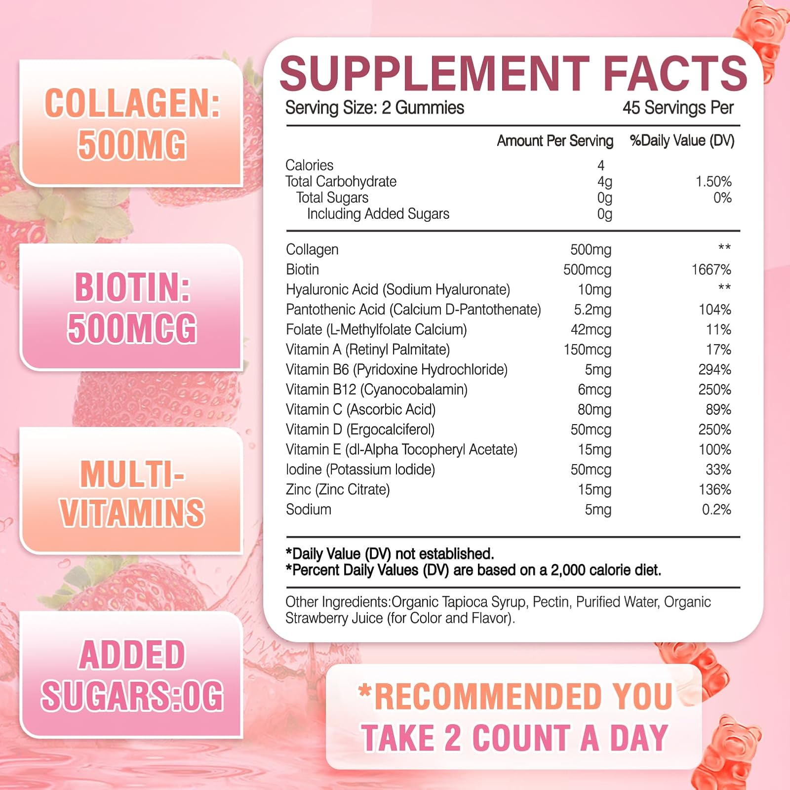 multi collagen powder in gummy form