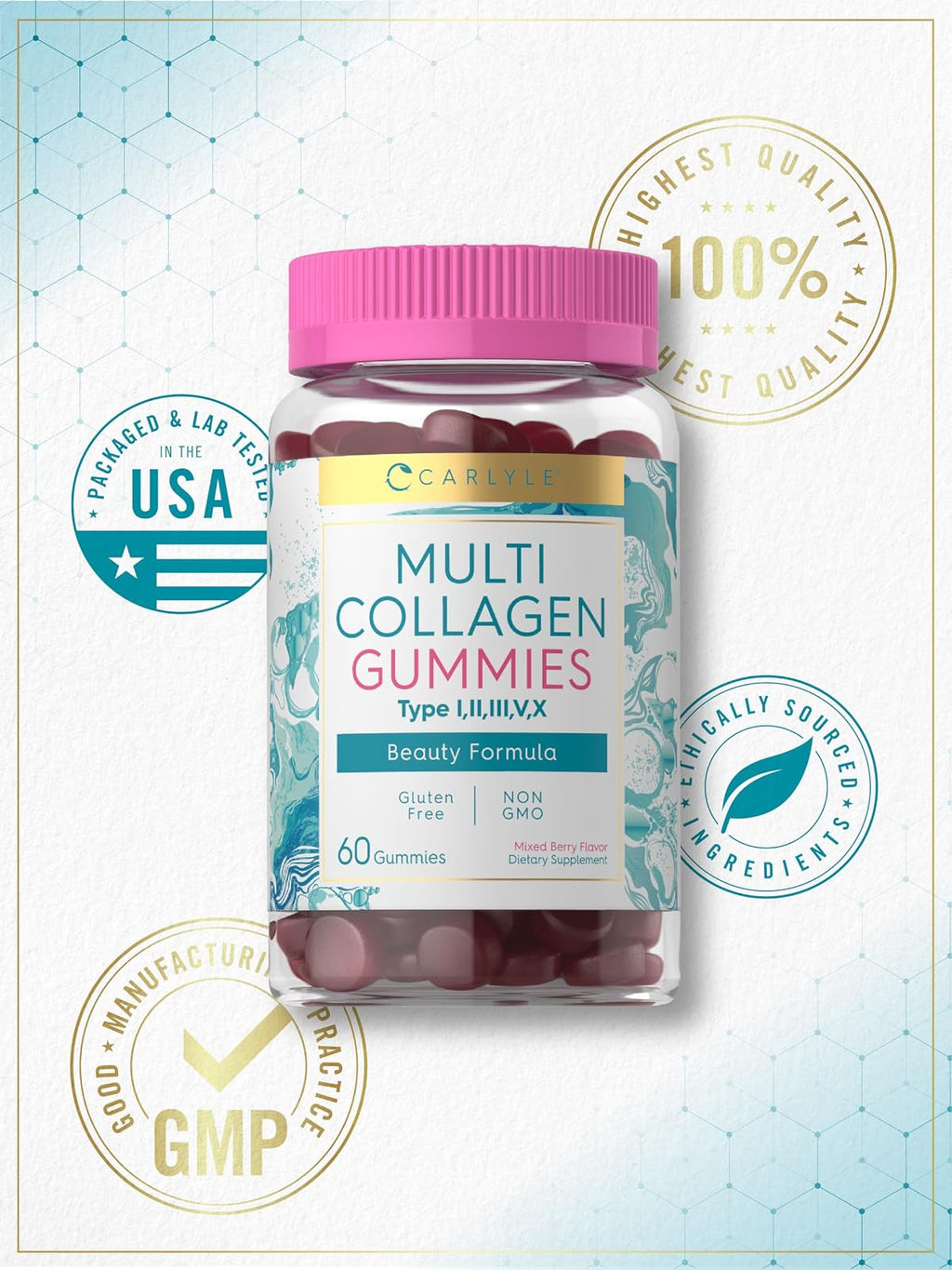 multi collagen powder in gummy form