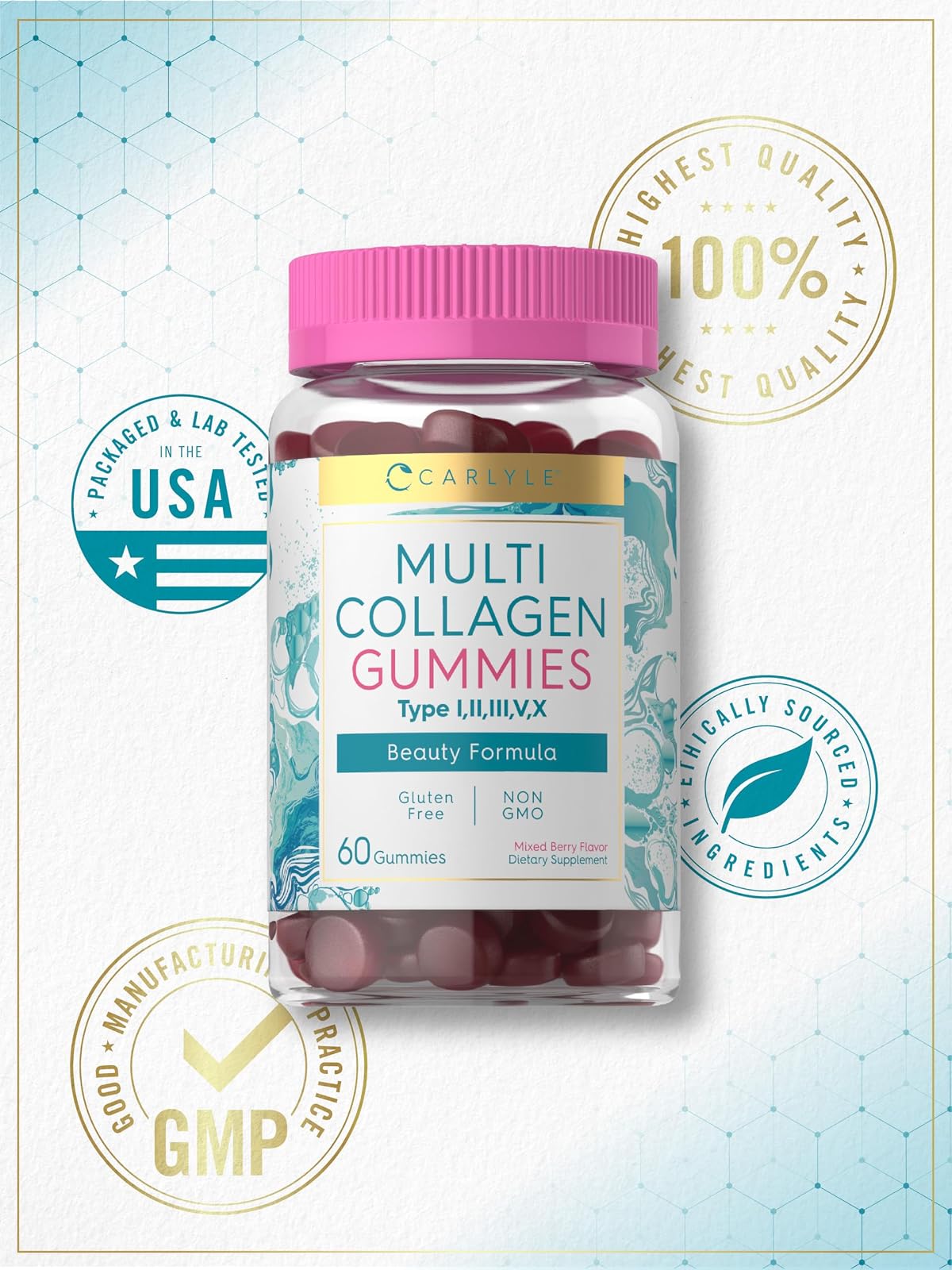 multi collagen powder in gummy form