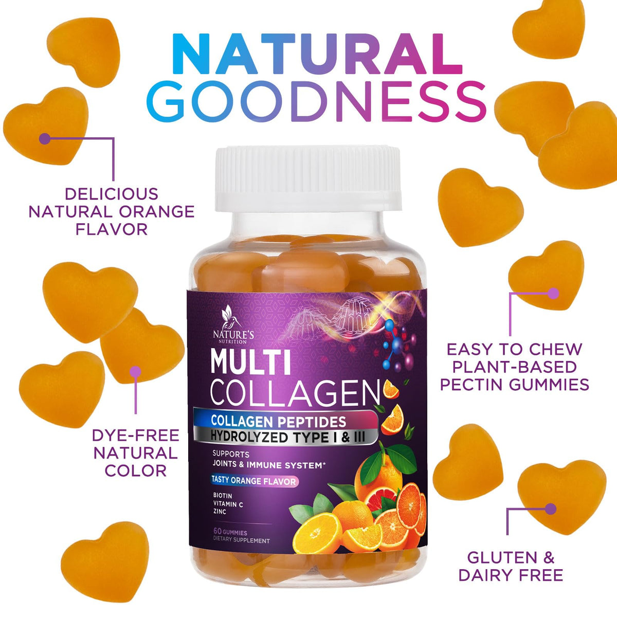 multi collagen powder in gummy form
