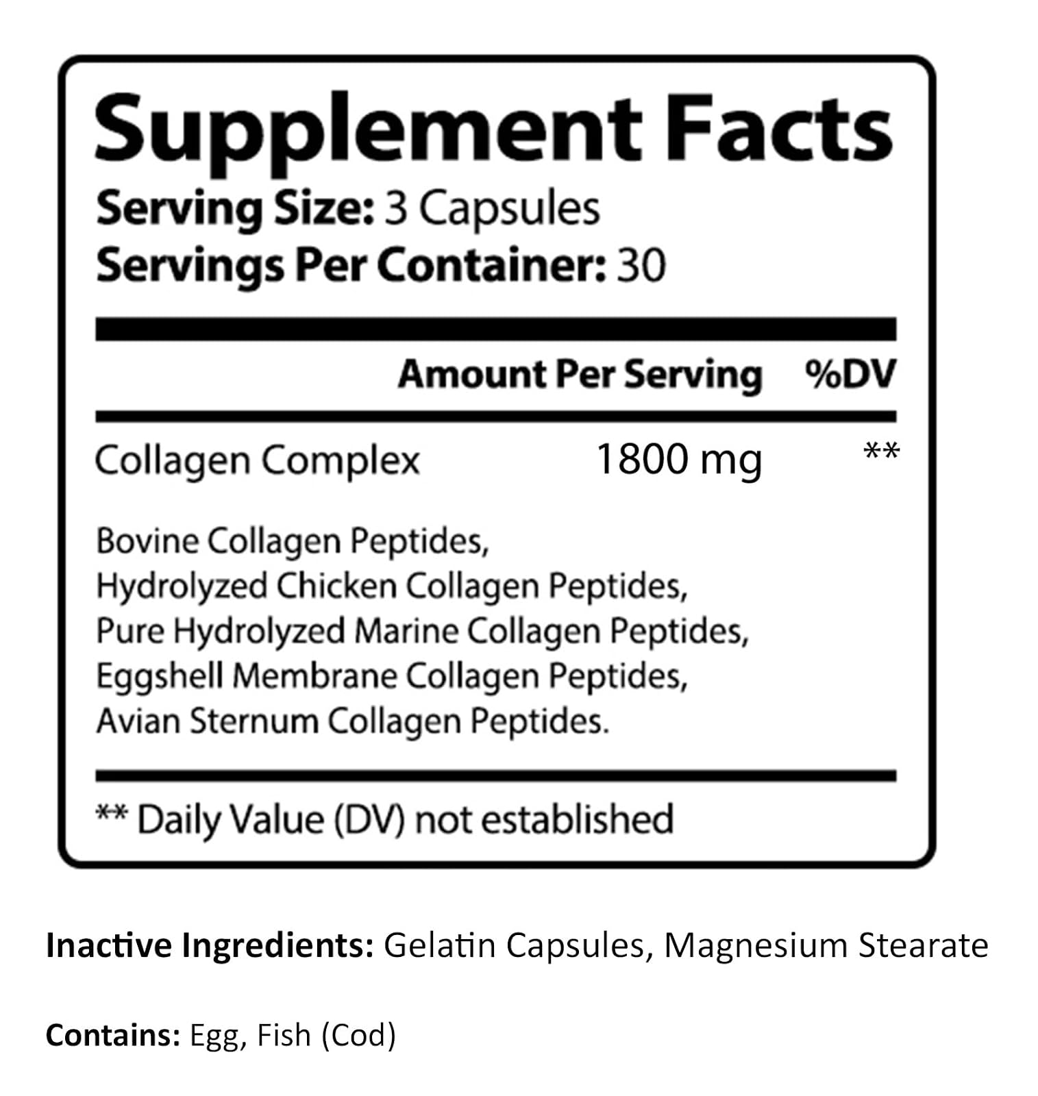 multi collagen powder with five types