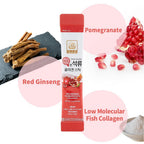Multi collagen powder with pomegranate