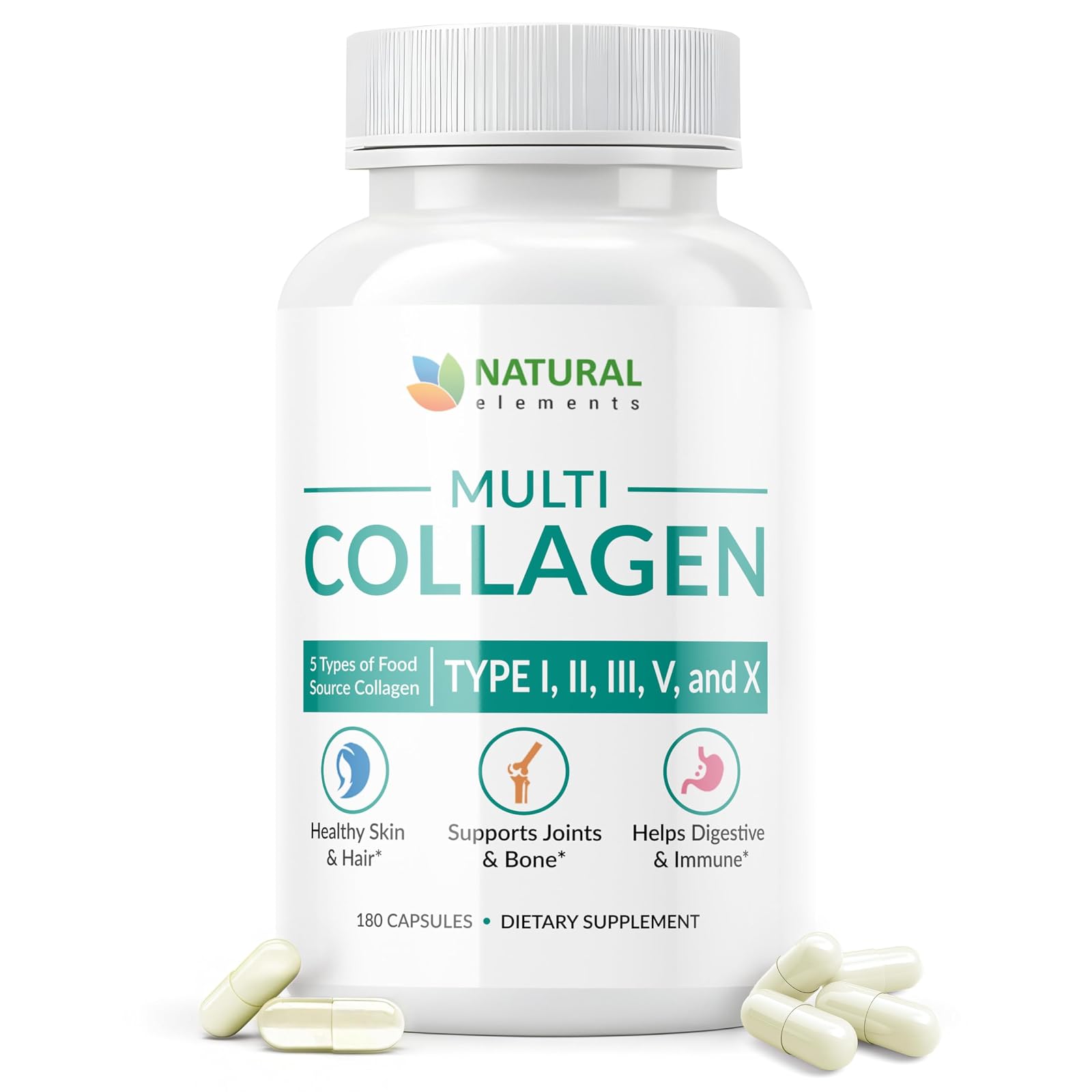 multi collagen protein capsules for beauty