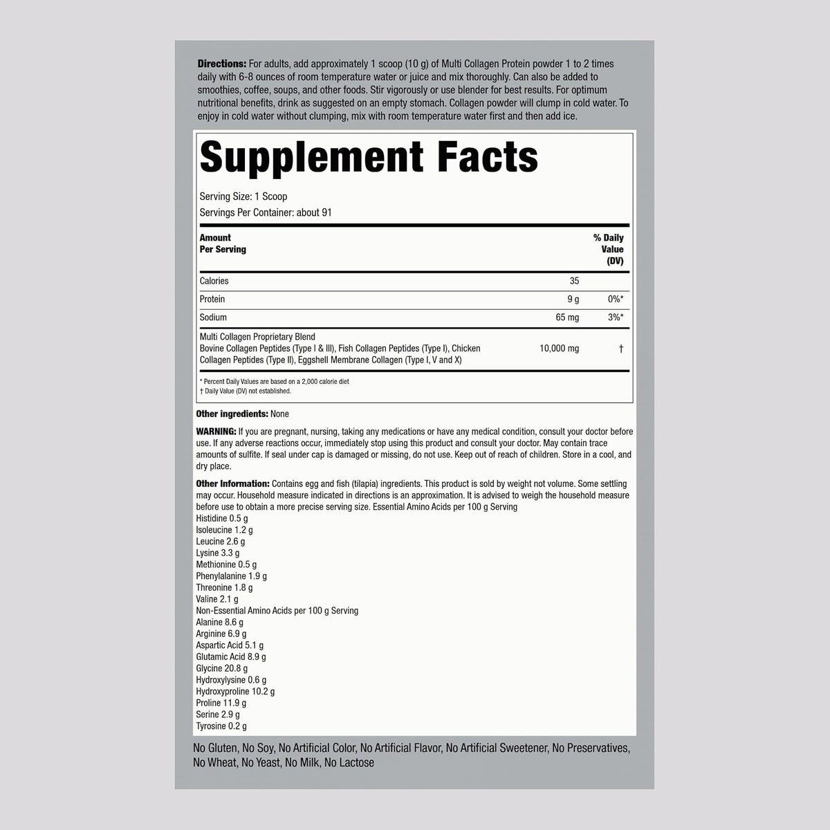 multi collagen protein for beauty
