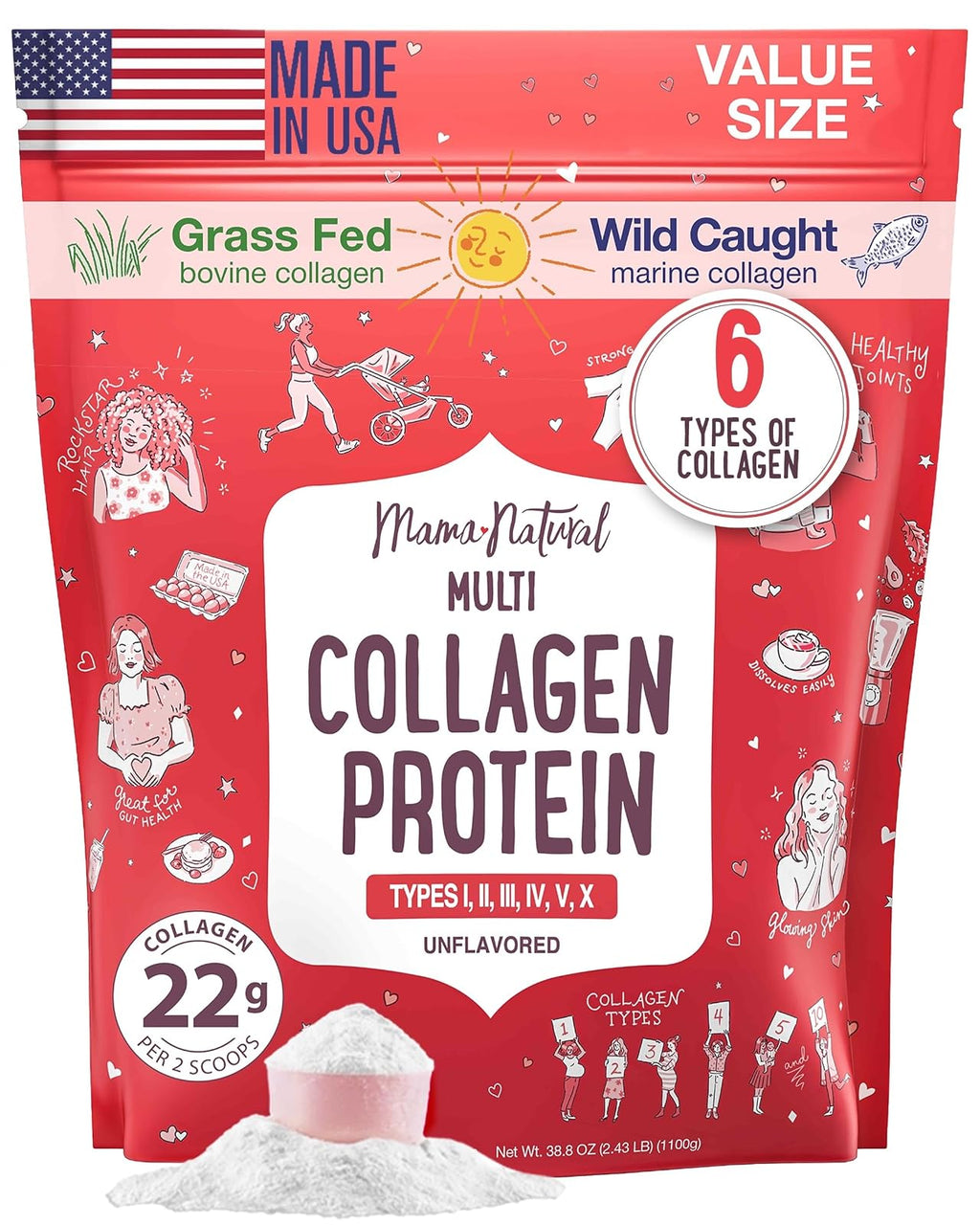 multi collagen protein powder benefits