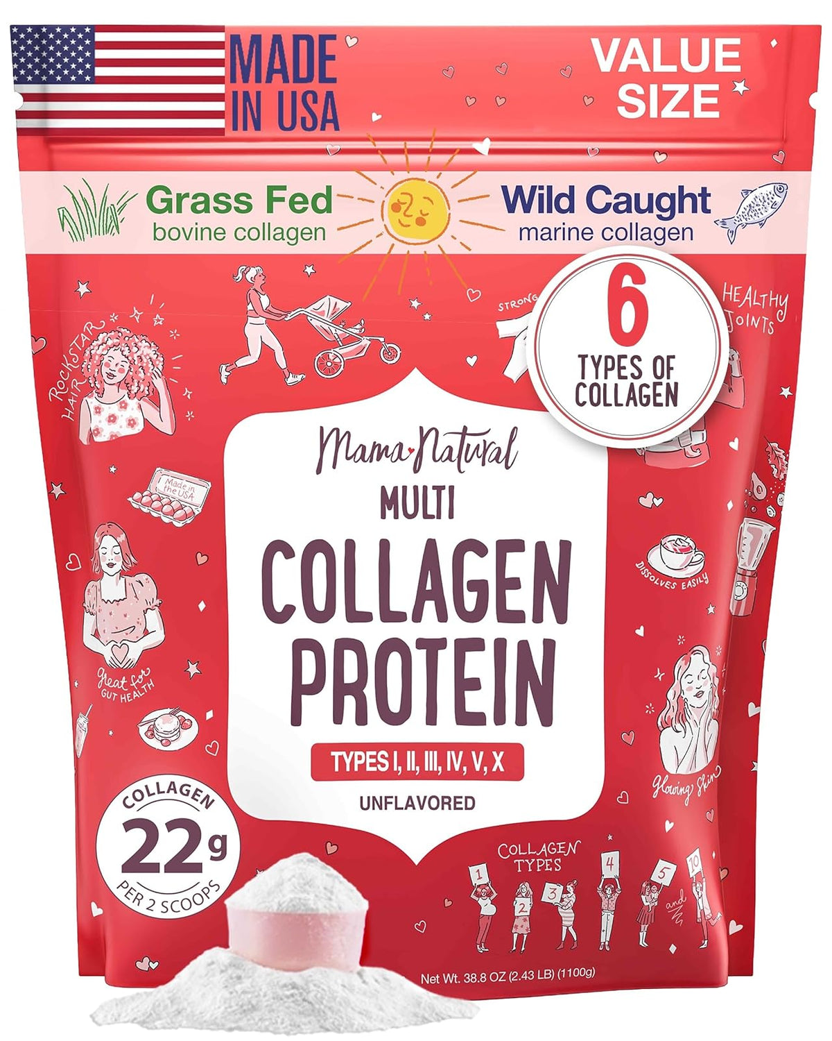 multi collagen protein powder benefits