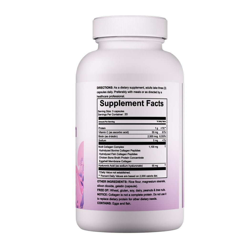 multi-collagen supplement for skin health