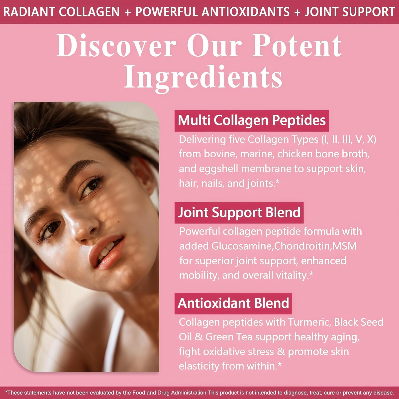 multi collagen type I II III benefits