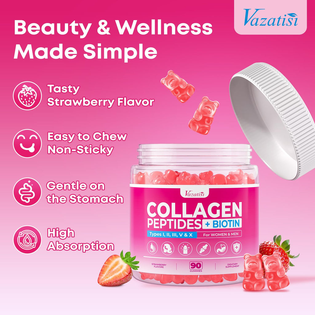 multi collagen types for joint support