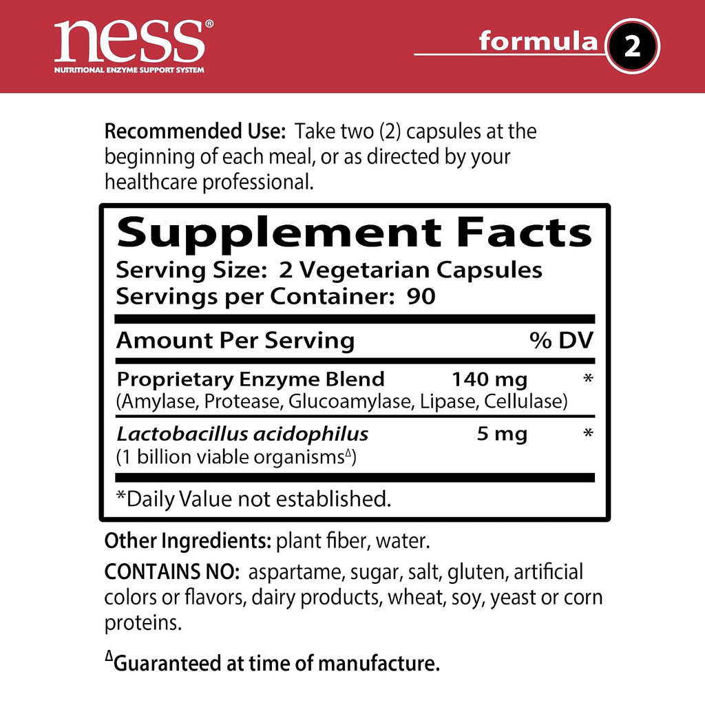 multi-enzyme digestive health capsules