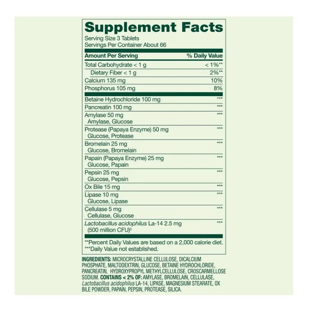 multi-enzyme formula for gut health