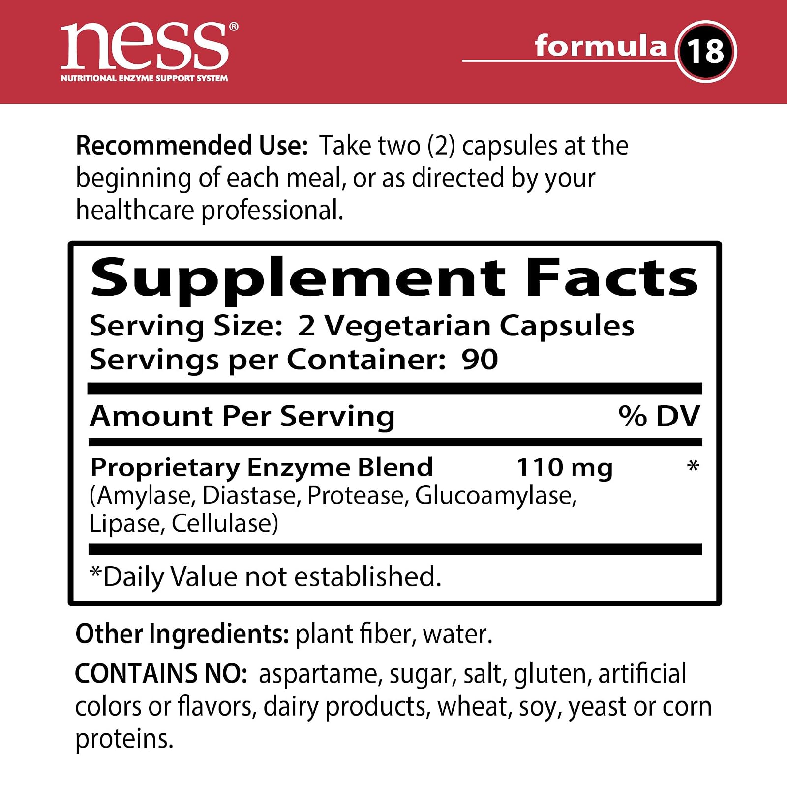 multi-enzyme supplement for digestion