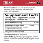 Multi-enzyme supplement for digestive health