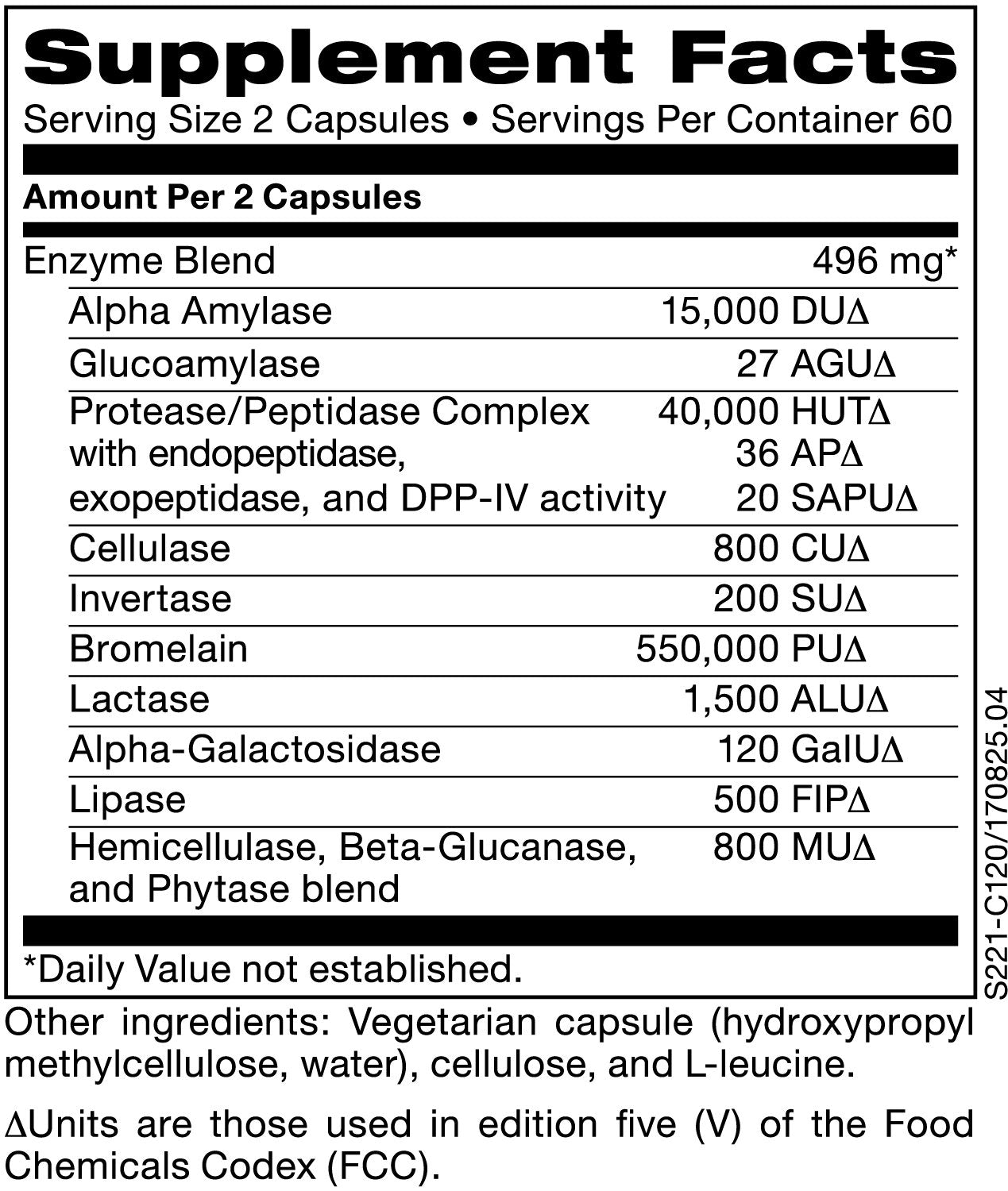 multi-enzymes blend for gut wellness