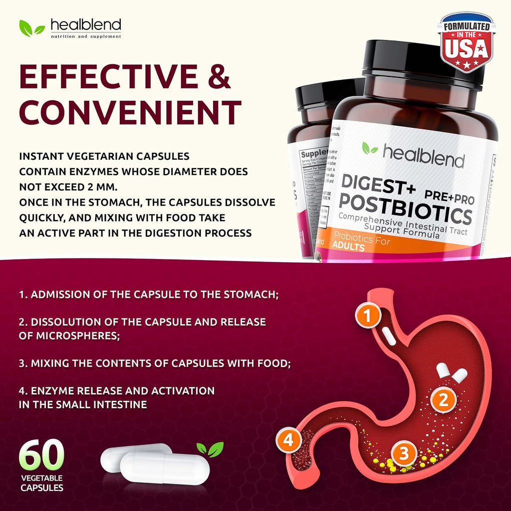 Multi enzymes for better nutrient absorption