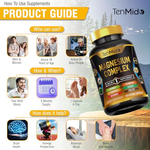multi-form magnesium for comprehensive relief