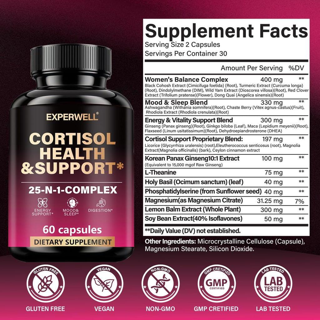 multi-ingredient cortisol support