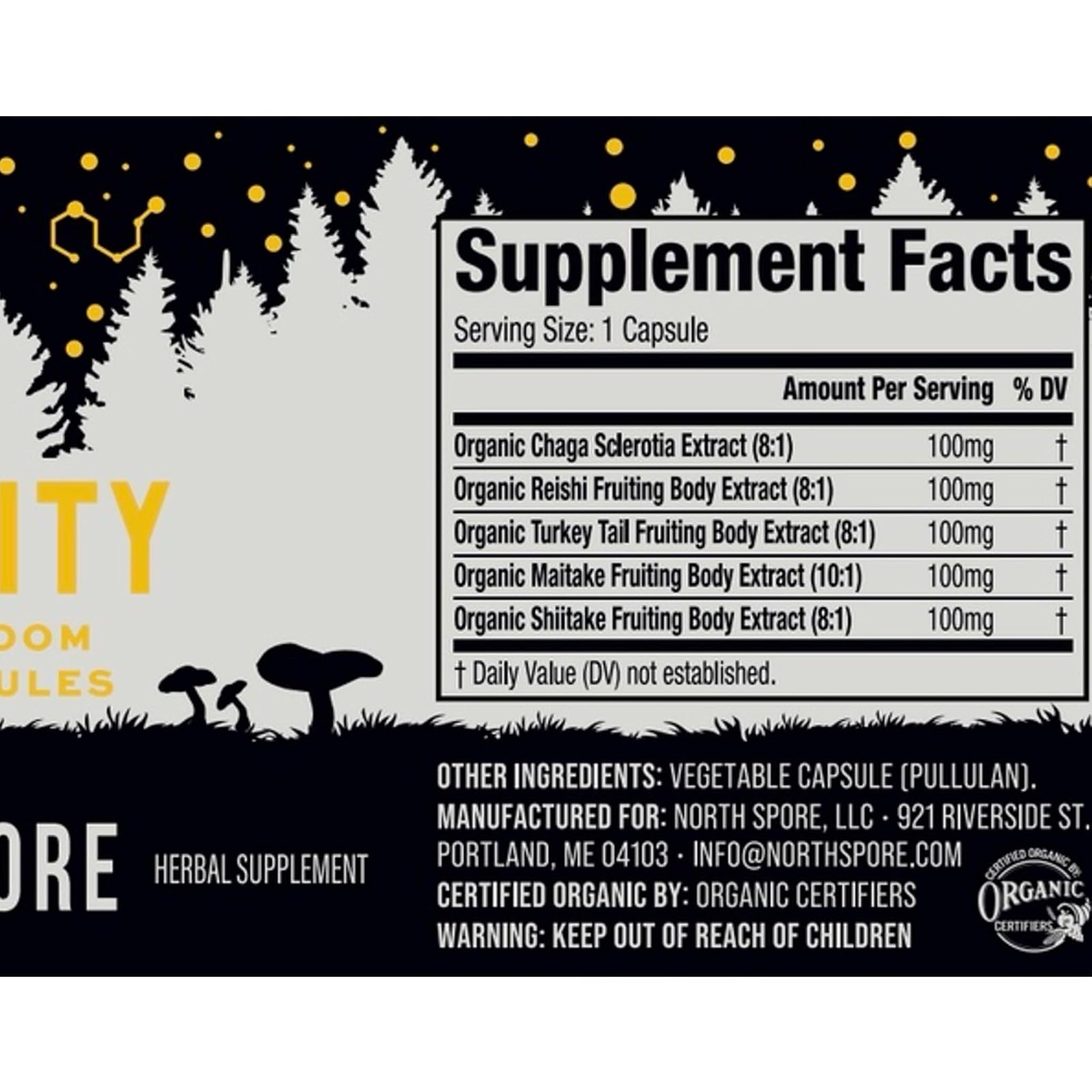 multi-mushroom formula for daily vitality