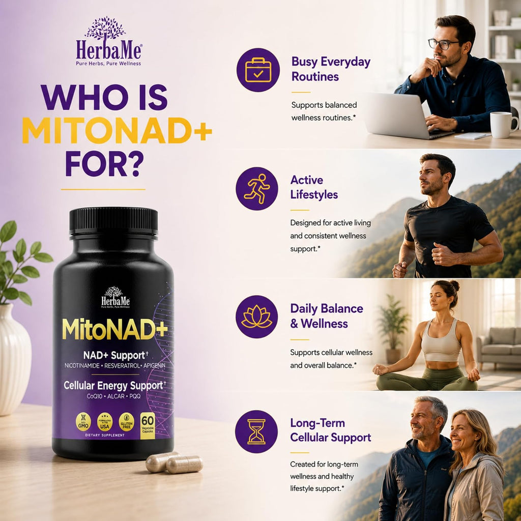 Multi-pathway formula for cellular health