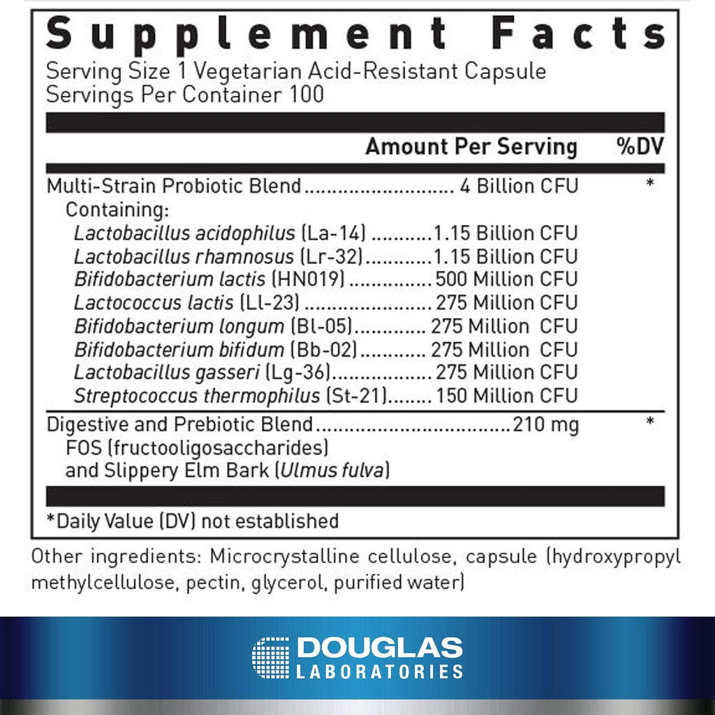 Multi-Probiotic 4 billion capsules for women