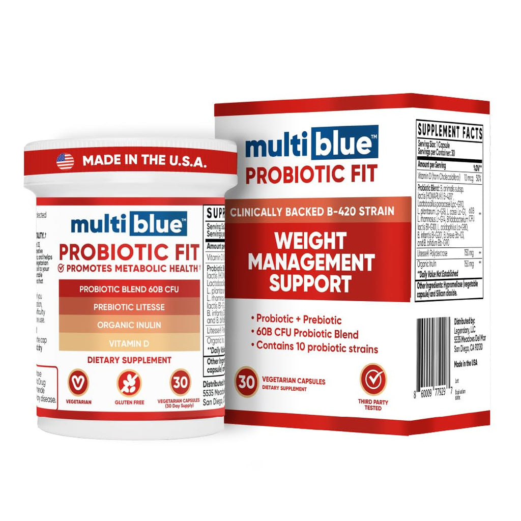 MultiBlue Probiotic Fit capsules
