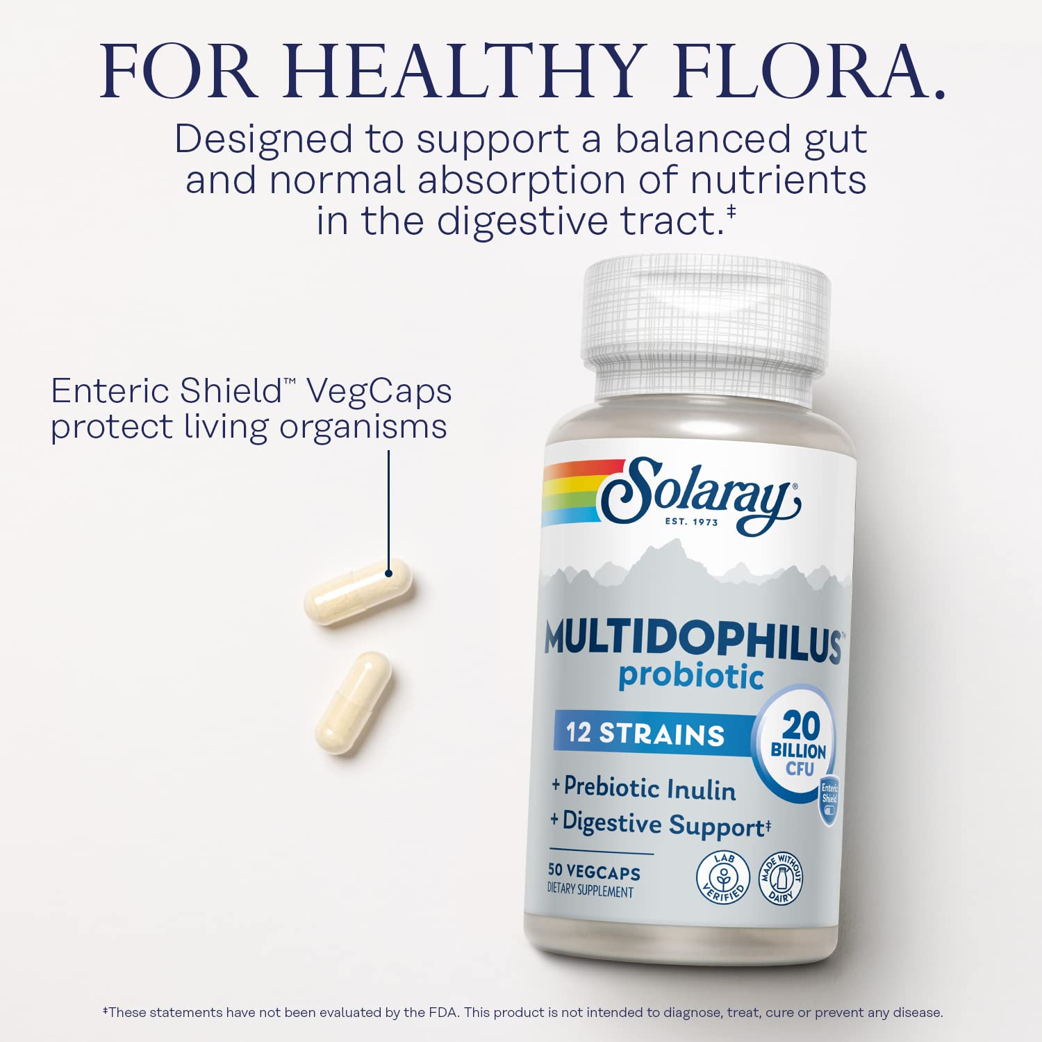 Multidophilus 12-Strain probiotics for men