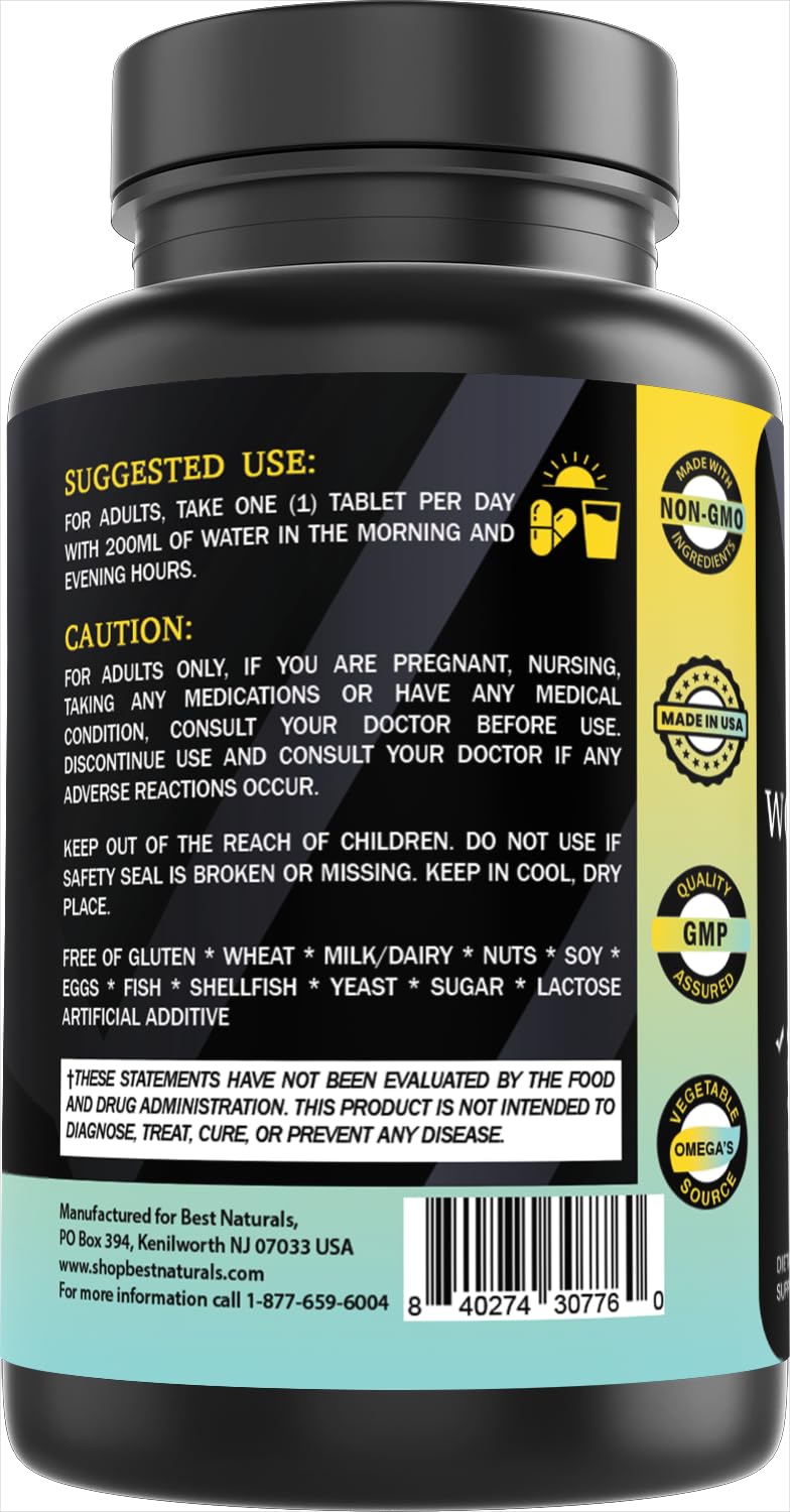 Multimineral tablets for overall wellness