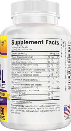 multiminerals for energy and vitality