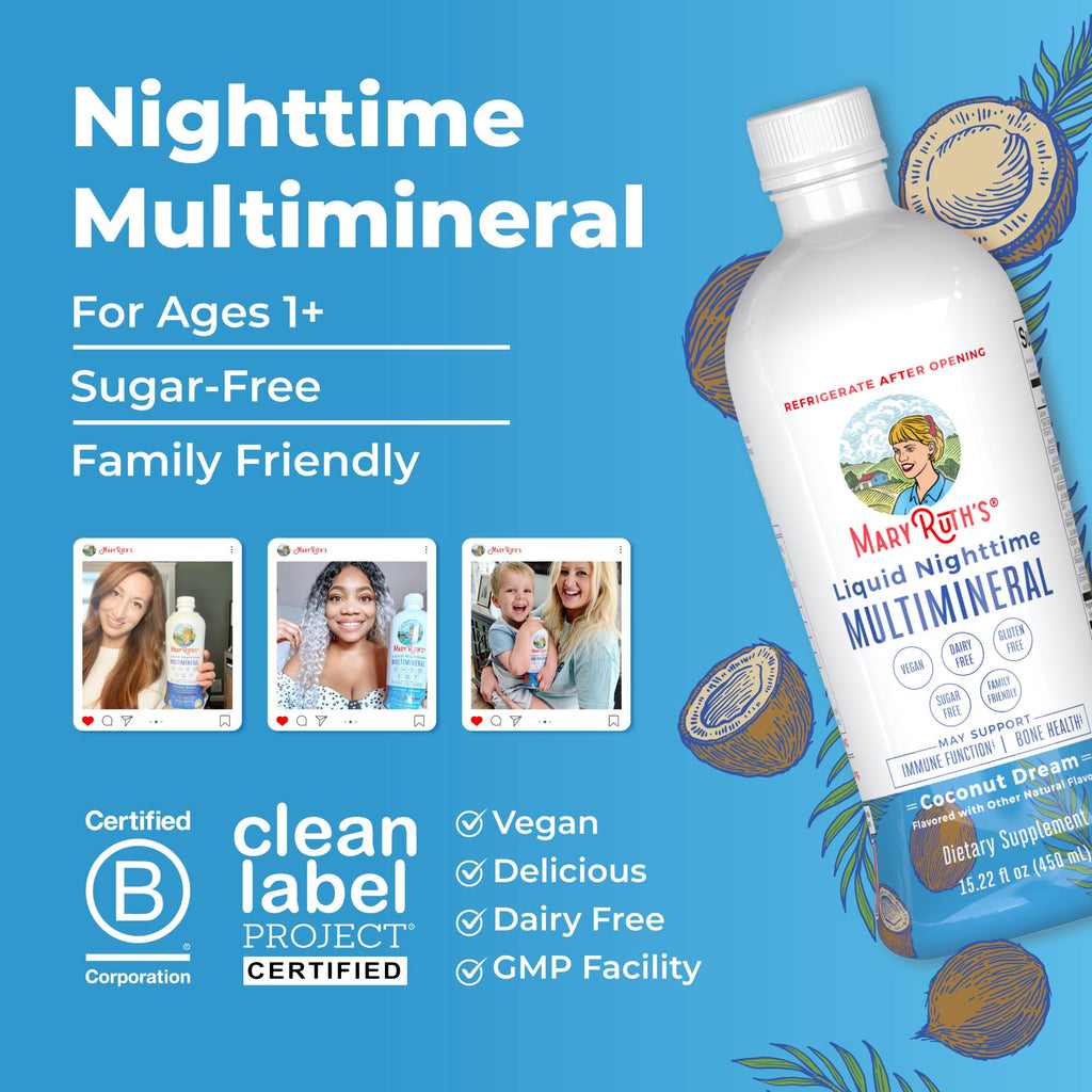 multiminerals for improved sleep quality