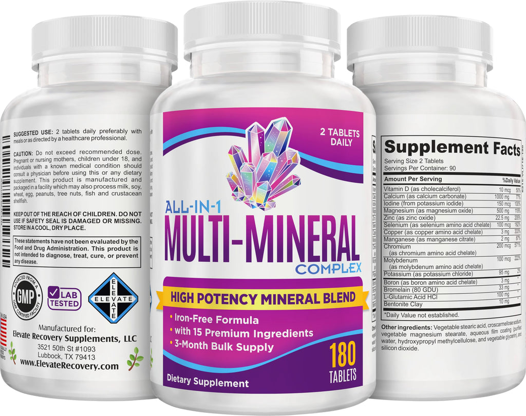 Multiminerals for optimal nutrient balance