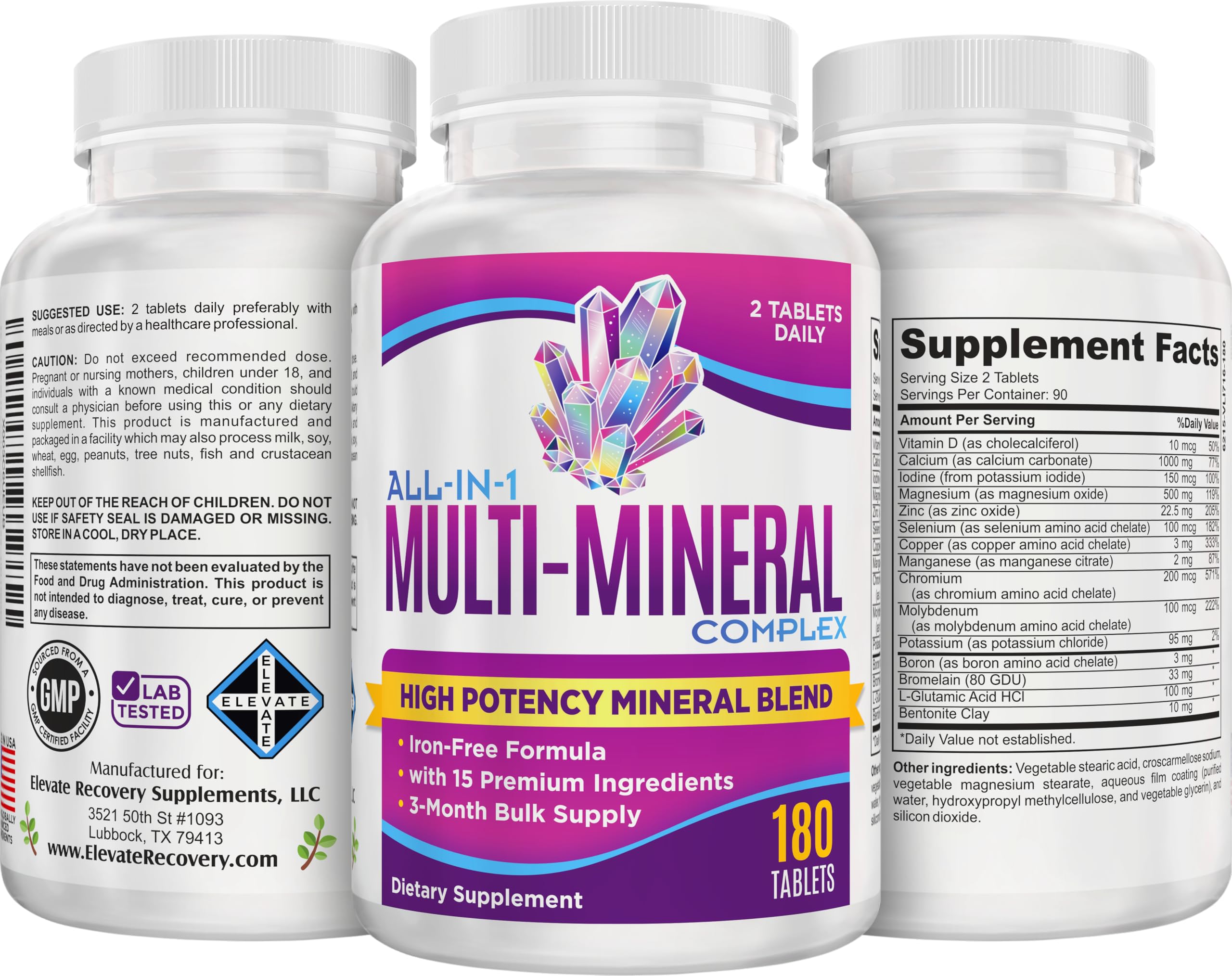 Multiminerals for optimal nutrient balance