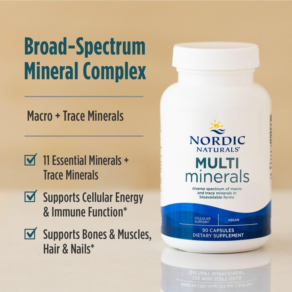 multiminerals to boost overall wellness
