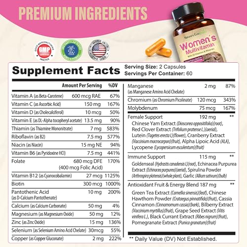 multiminerals with essential vitamins
